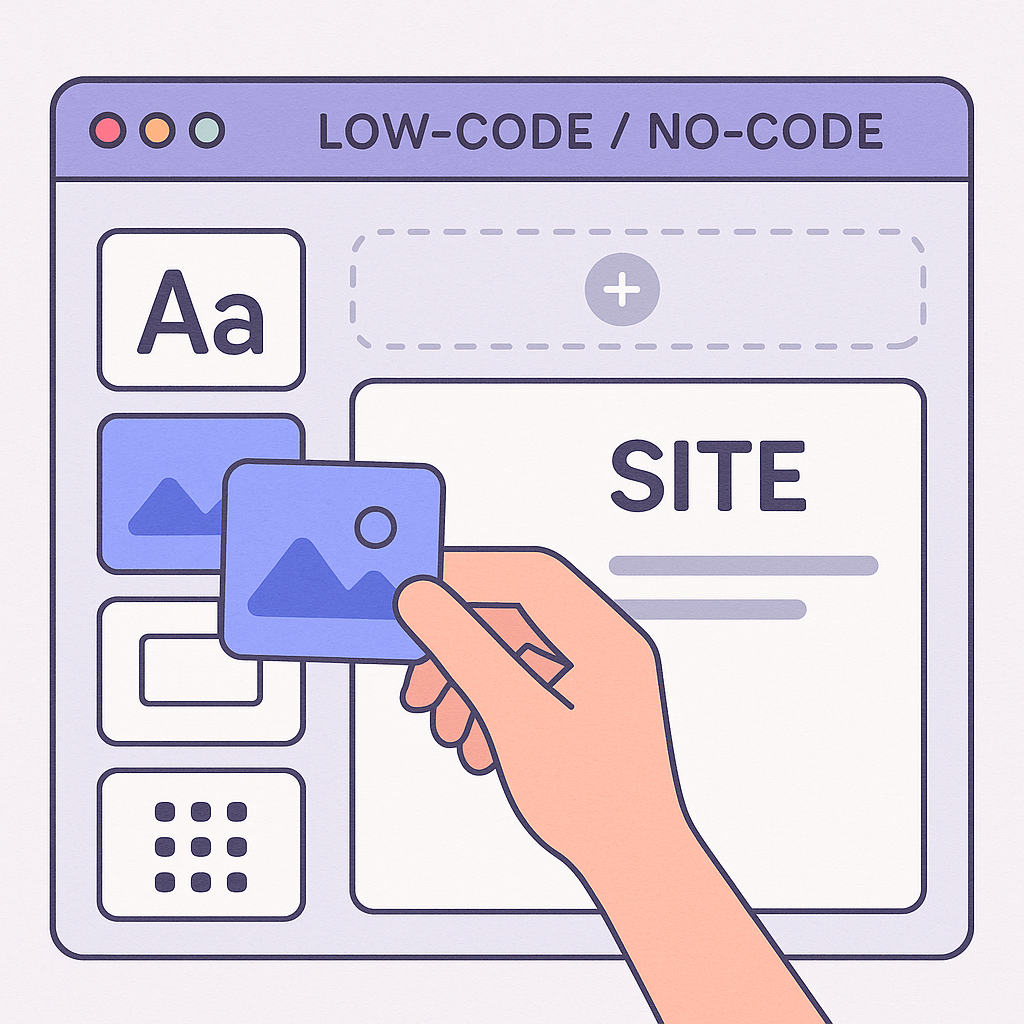 Low-Code e No-Code: Criando Sites sem Programação – Guia do Host