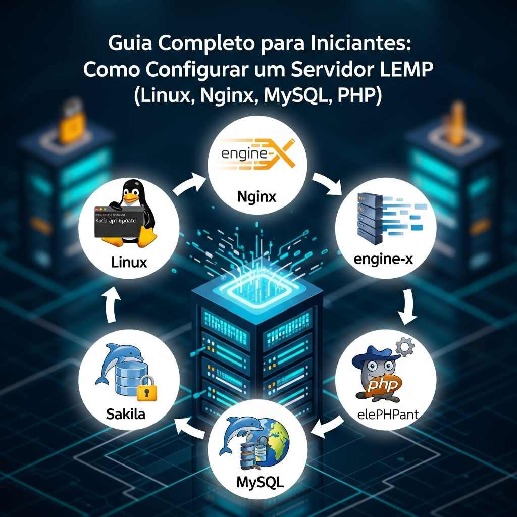 Guia Completo para Iniciantes: Como Configurar um Servidor LEMP (Linux ...