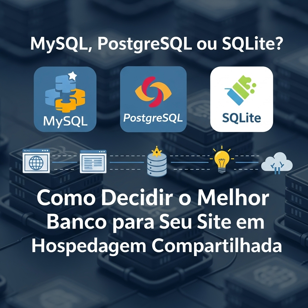 MySQL, PostgreSQL ou SQLite? Como Decidir o Melhor Banco para Seu Site em Hospedagem ...